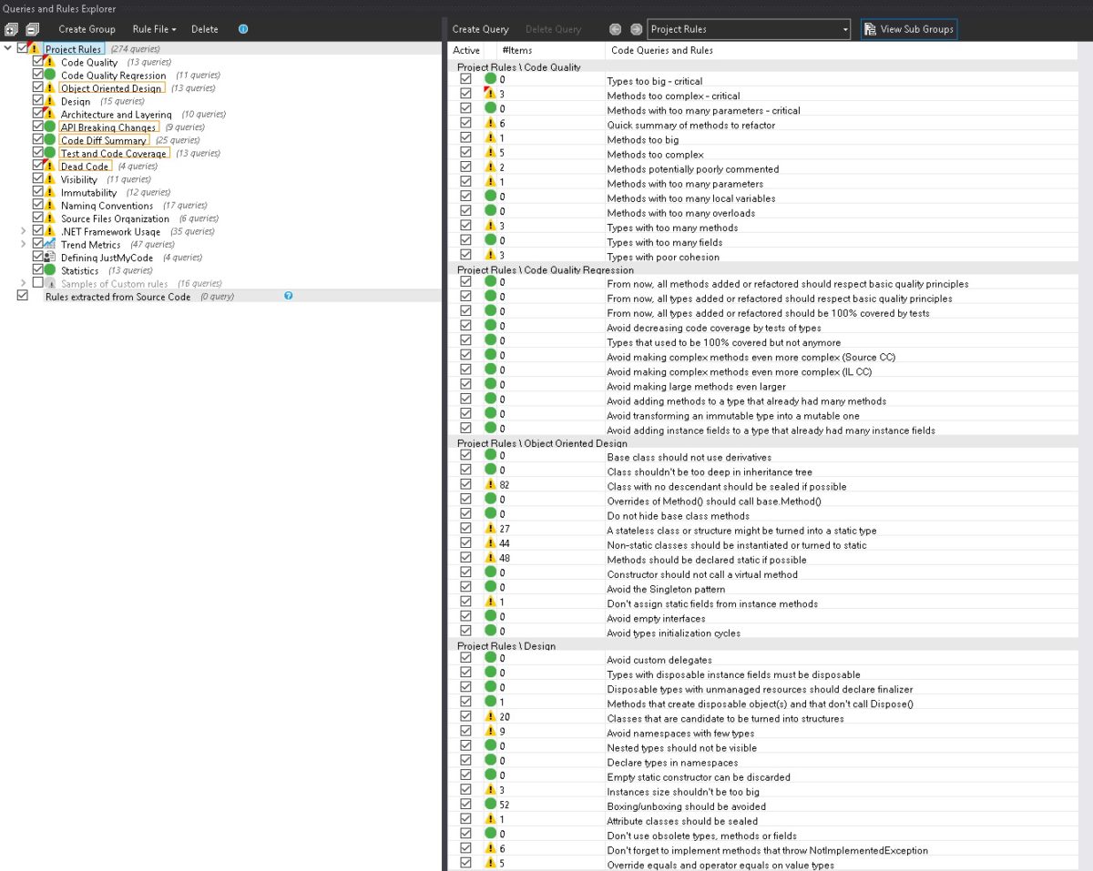 C# Static Code Analysis with NDepend – EngineerSpock